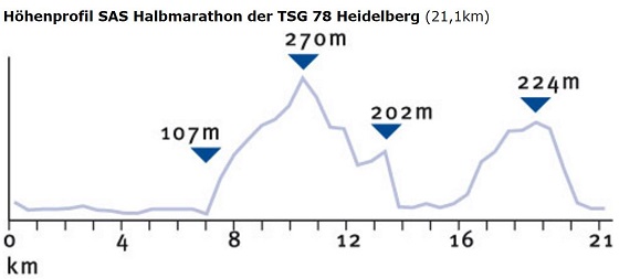 SAS Halbmarathon Heidelberg am 24.04.2016 | LaufKatrinLauf